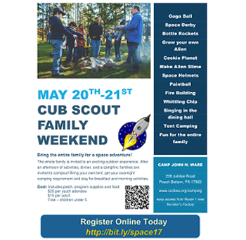 Cub Scout Family Weekend - Cub Pack 110